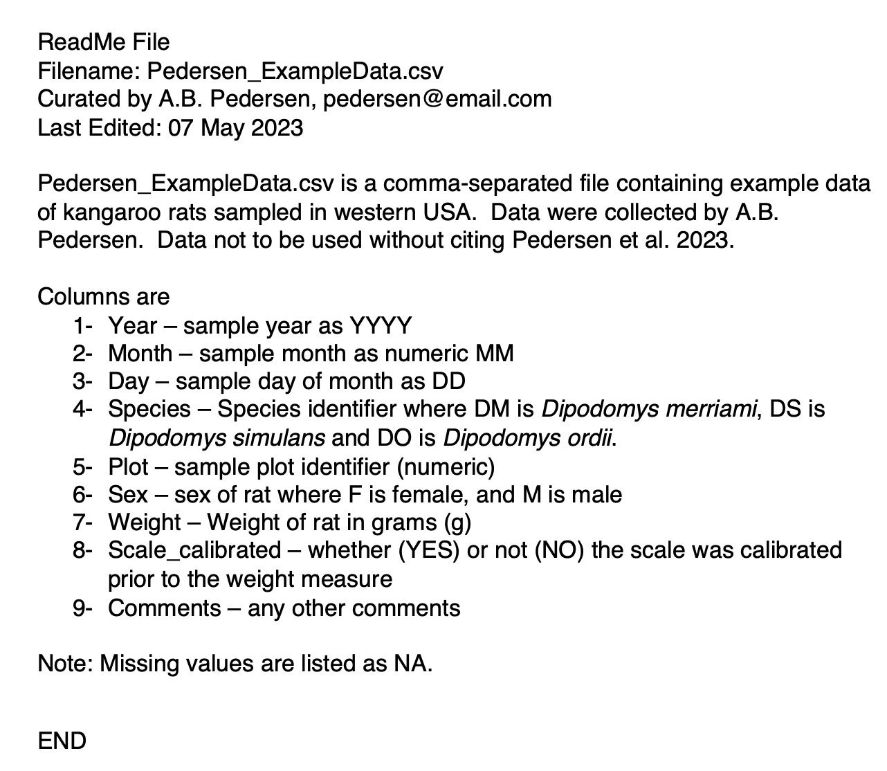 Data Skills Portfolio Program - Data Collection & Curation Handbook